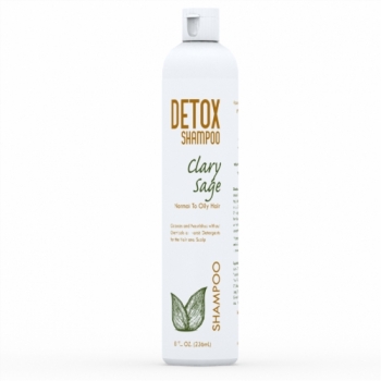 Detox Shampoo - Clary Sage - Natural Shampoo For Normal And Oily Hair ...