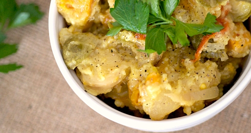 Vegetarian Coconut Curry - Dherbs Recipes