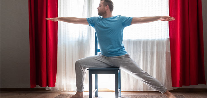 5 Simple Chair Yoga Poses For Seniors - Dherbs.com - Articles