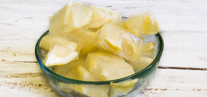 Frozen Lemon Cubes - Dherbs.com - The Best Herbal Supplements