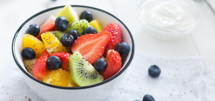 Seasonal Spring Fruit Salad - Dherbs.com - Recipes